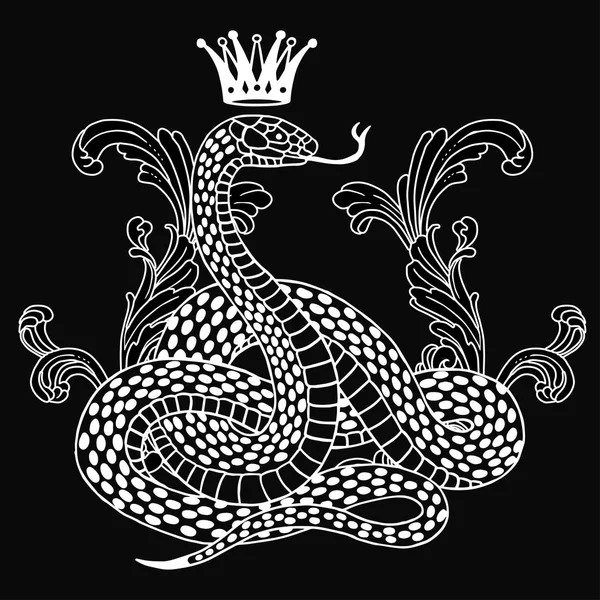 Vintage snake Vector Art Stock Images | Depositphotos