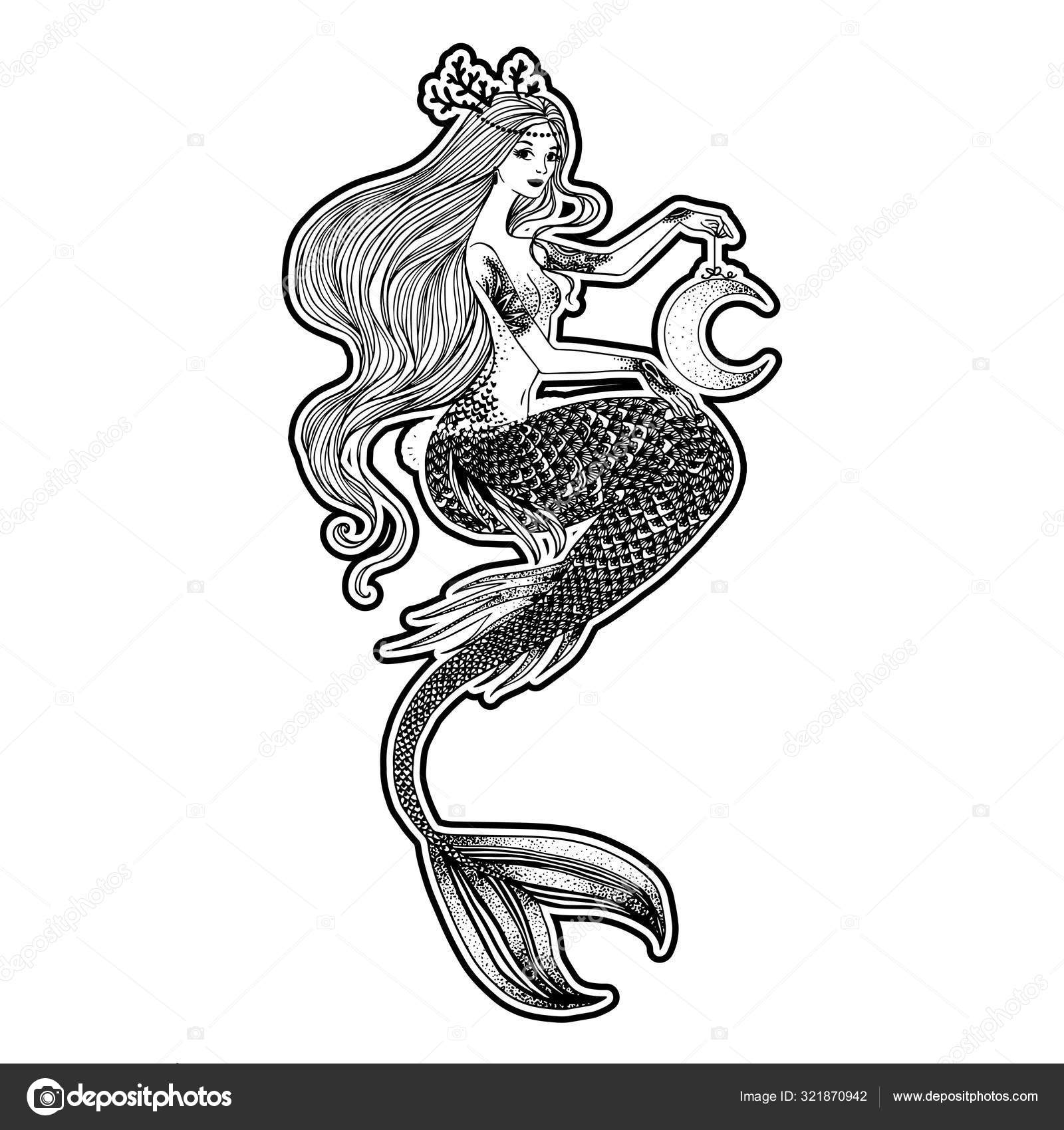 Beautiful Human Mermaid