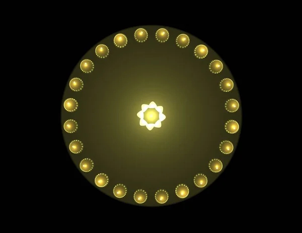 Lacy colorful clockwork pattern. Digital fractal art design. Abstract ...