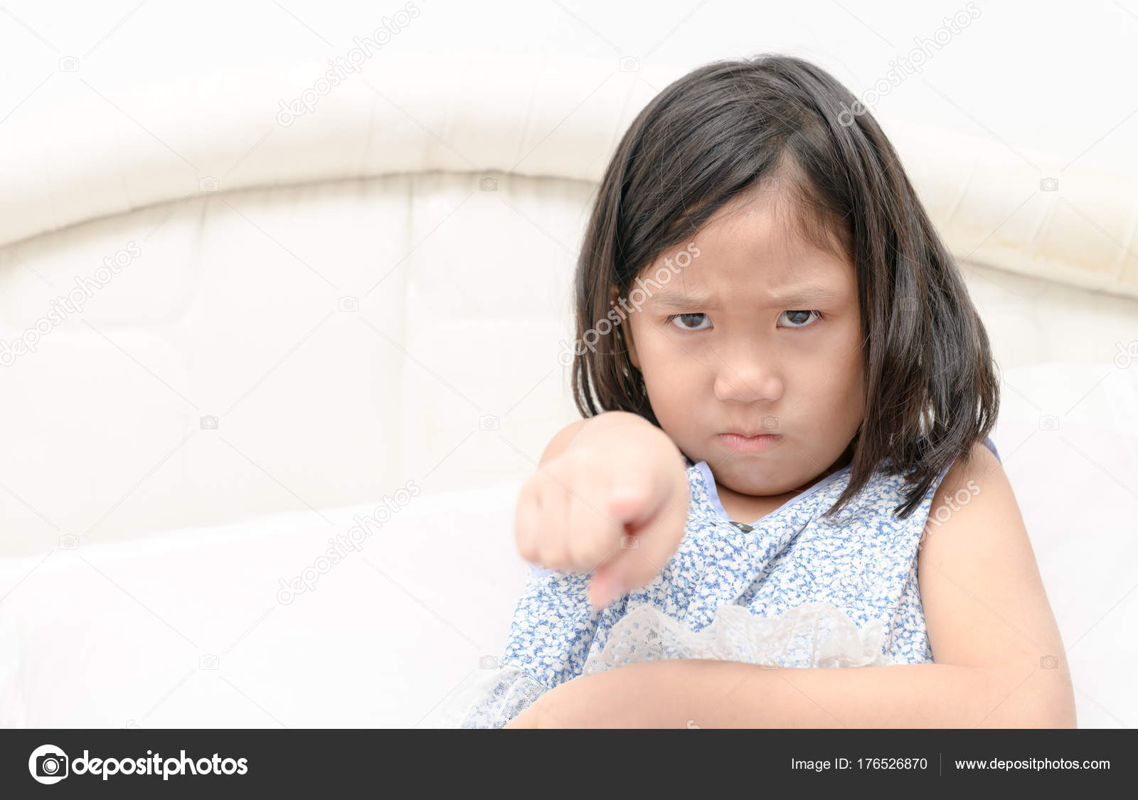 Angry Baby Pointing