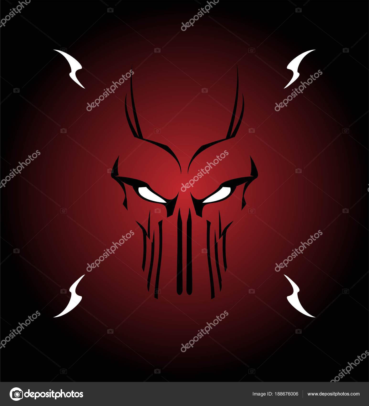 Predator Face Demon Icon Stock Vector Image by ©stendy1127@gmail.com ...