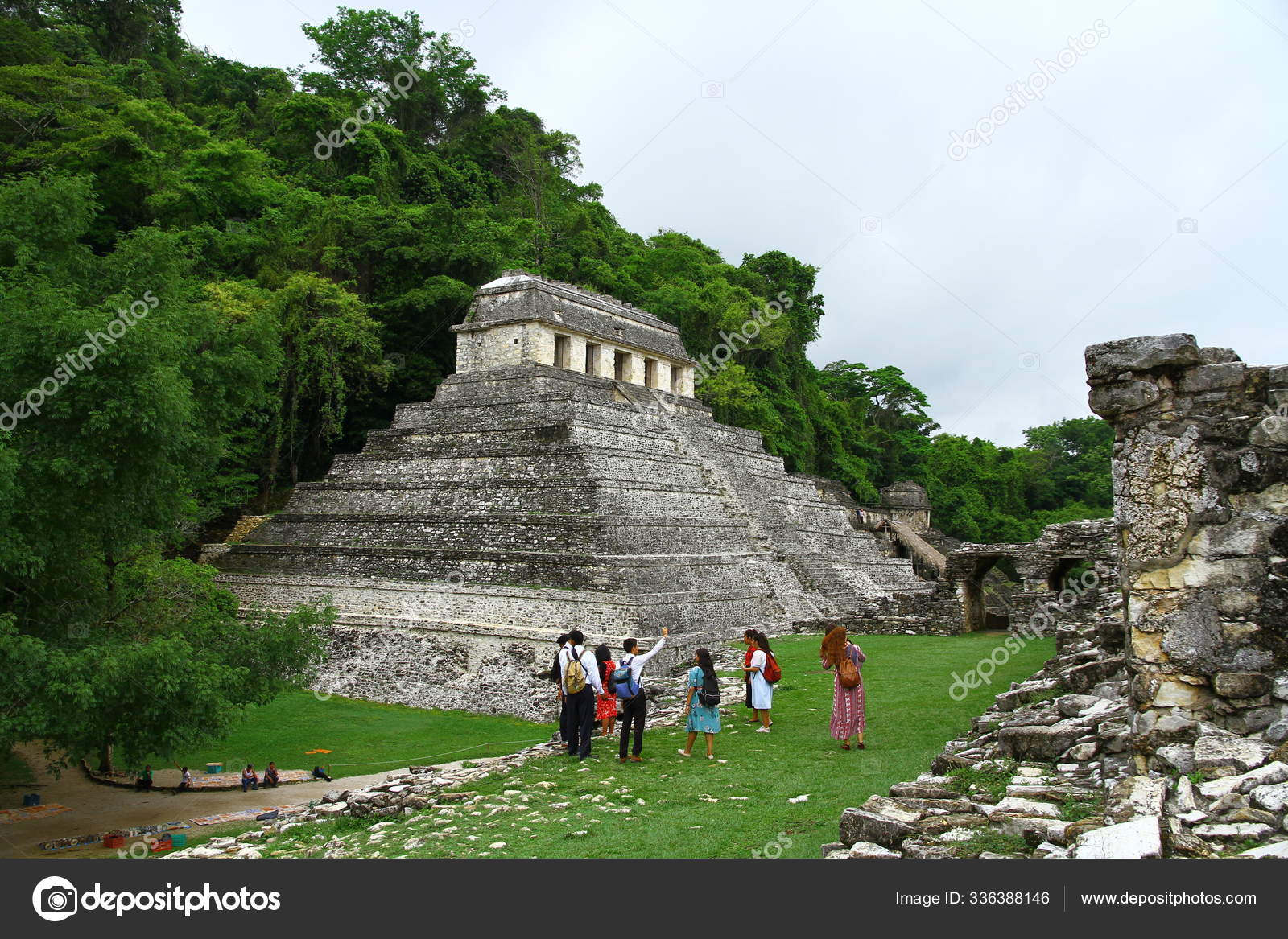 Palenque Mayan Ruins Chiapas Mexico June 2019 Palenque Ancient Mayan ...