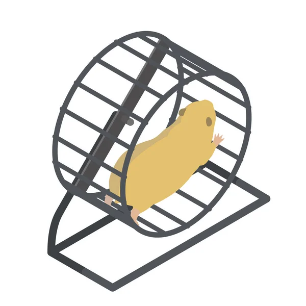 100,000 Hamster wheel cartoon Vector Images | Depositphotos