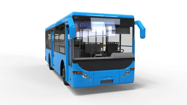 Big blue bus Stock Photos, Royalty Free Big blue bus Images | Depositphotos