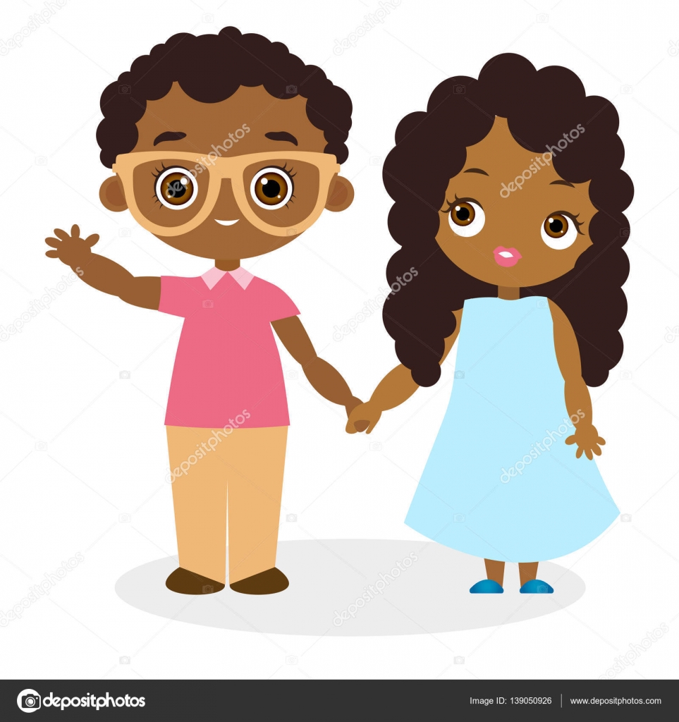Teen African American Clipart