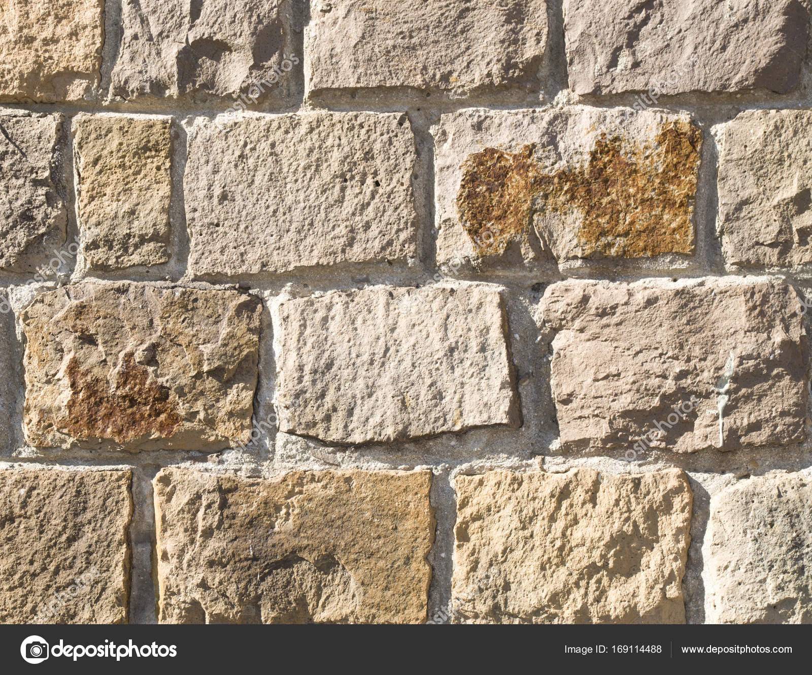 Old stone wall closeup in sun — Stock Photo © isabela1966 #169114488