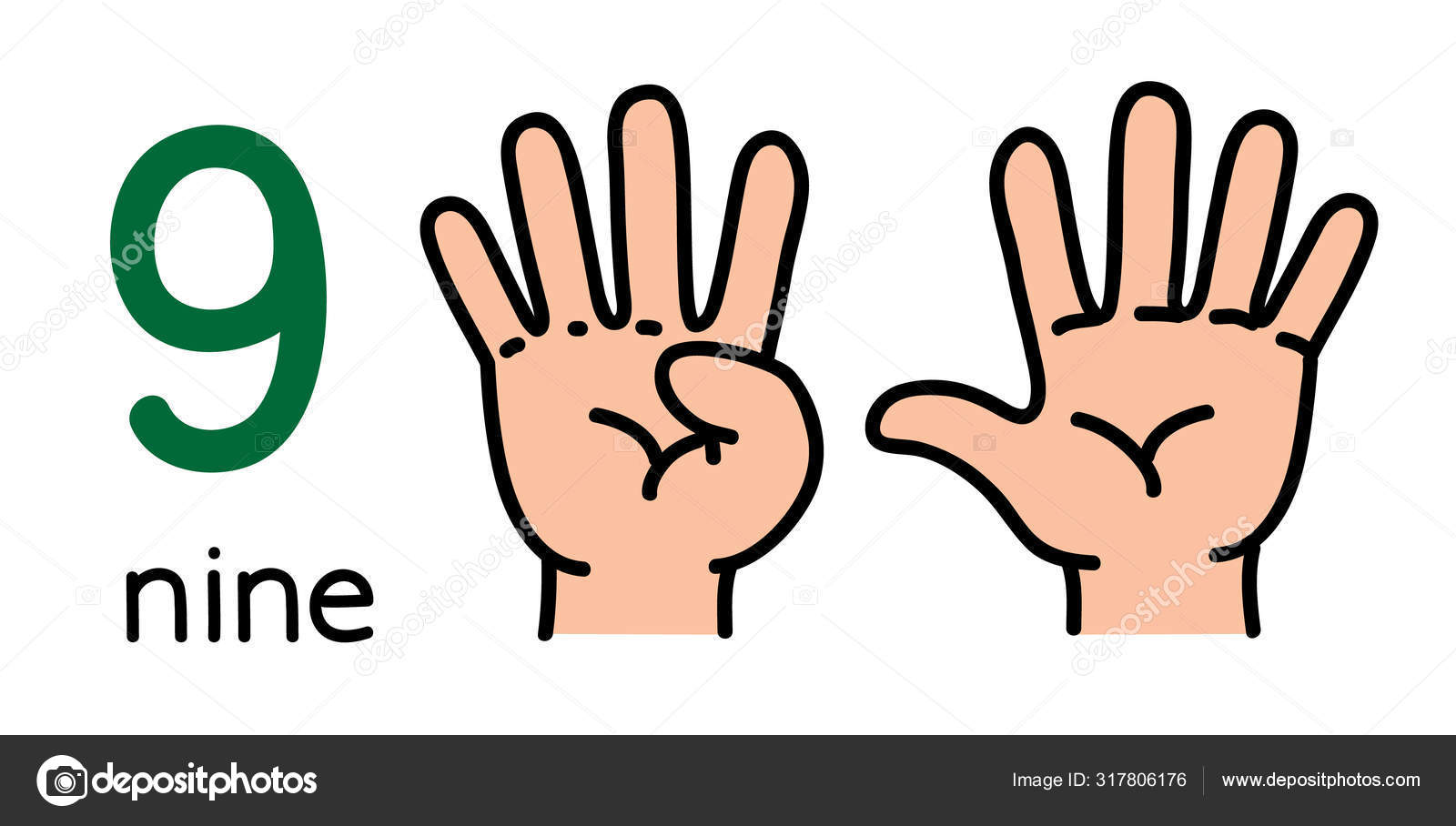 Fingers Clipart For Kids