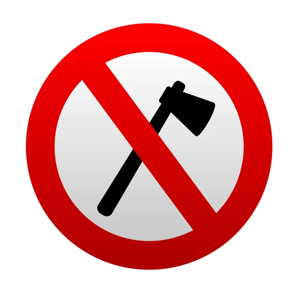 No Hammer sign icon. Repair service symbol. — Stock Vector © Blankstock ...