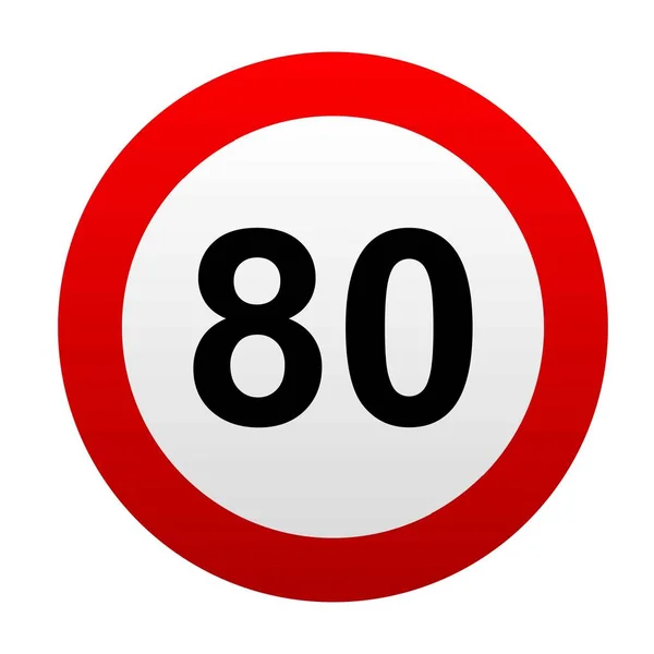 Speed Limit Traffic Signs Vector Icon Stock Vector Image by ©selim123 ...