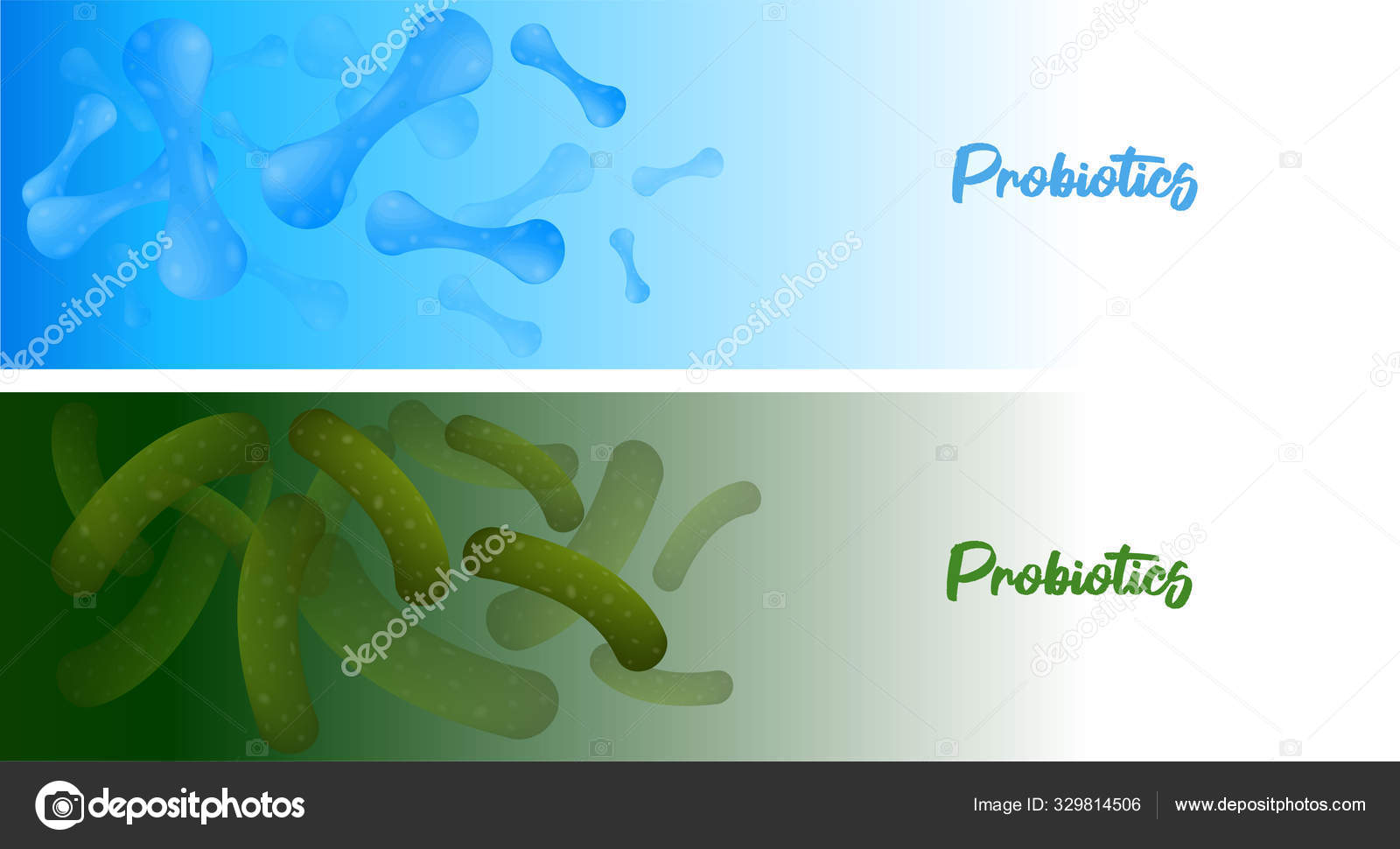 Micro Probiotic Microorganism Science Background Medicine Treatment ...