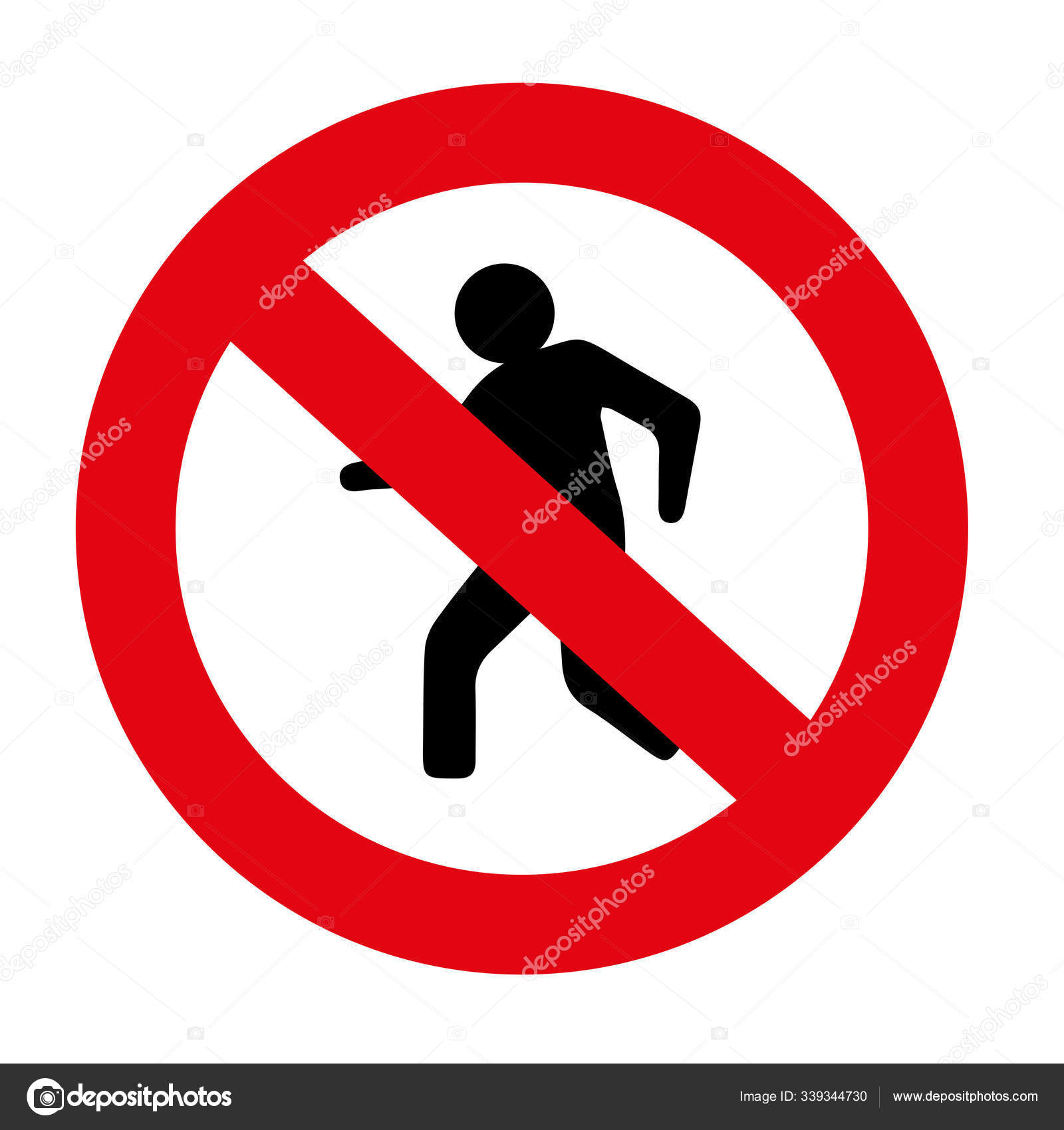 Walk Sign Vector