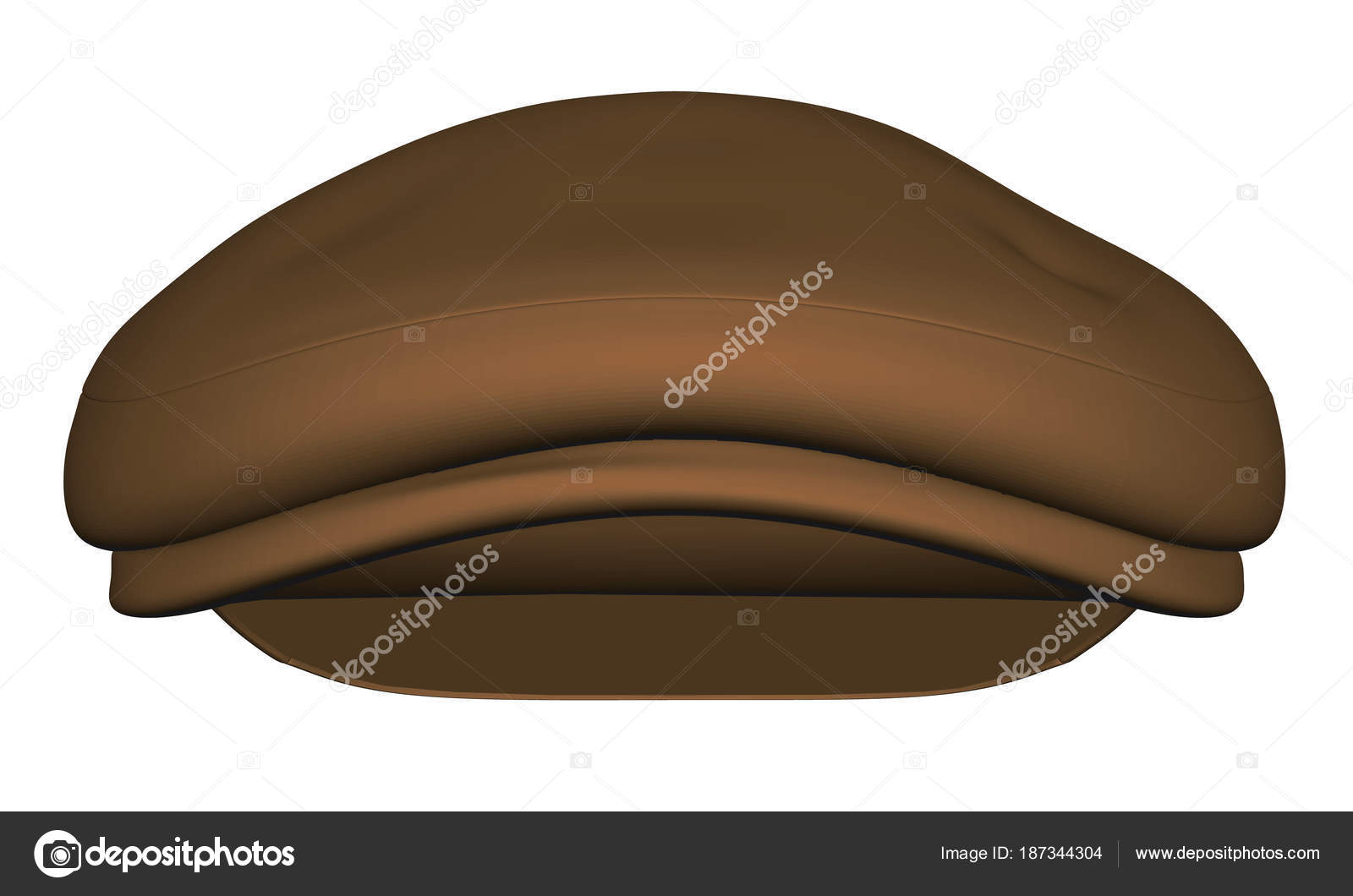 Cap in the style of retro Stock Vector Image by ©Slim3D1 #187344304