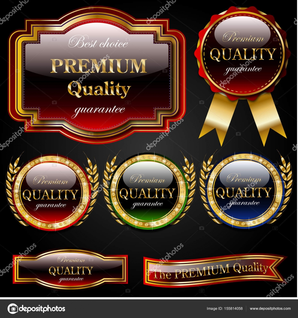 Premium labels set Stock Vector by ©ElenaBaryshkina 155814058