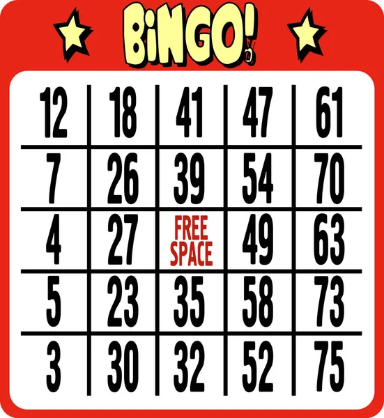 Bingo card — Stock Photo © darrenw #20720839 Bingo card — Stock Photo © darrenw #20720839