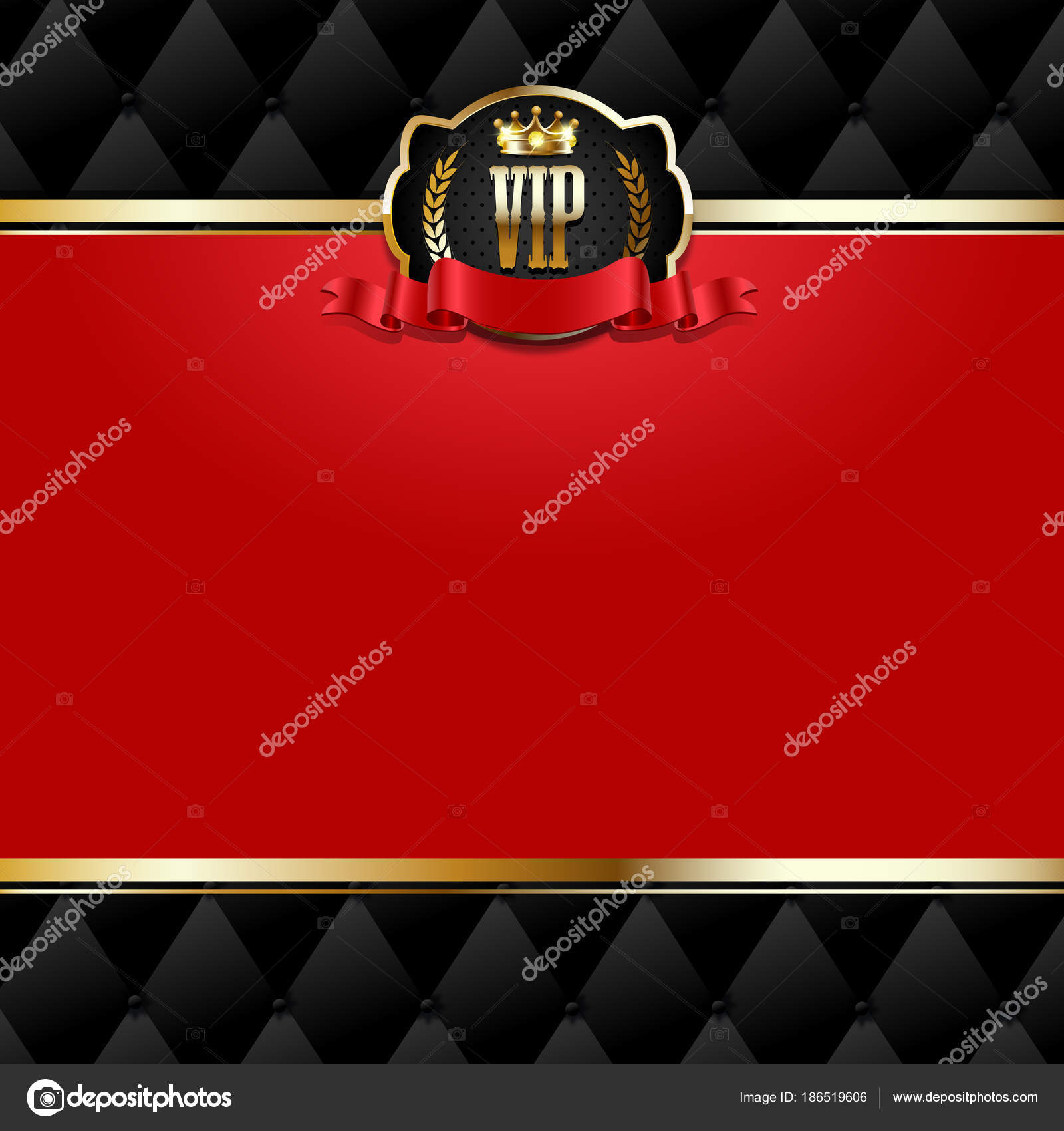 Vip Members Black Abstract Background Vector Illustration Stock Vector ...