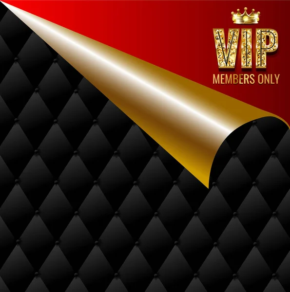 Vip Members Black Abstract Background Vector Illustration Stock Vector ...