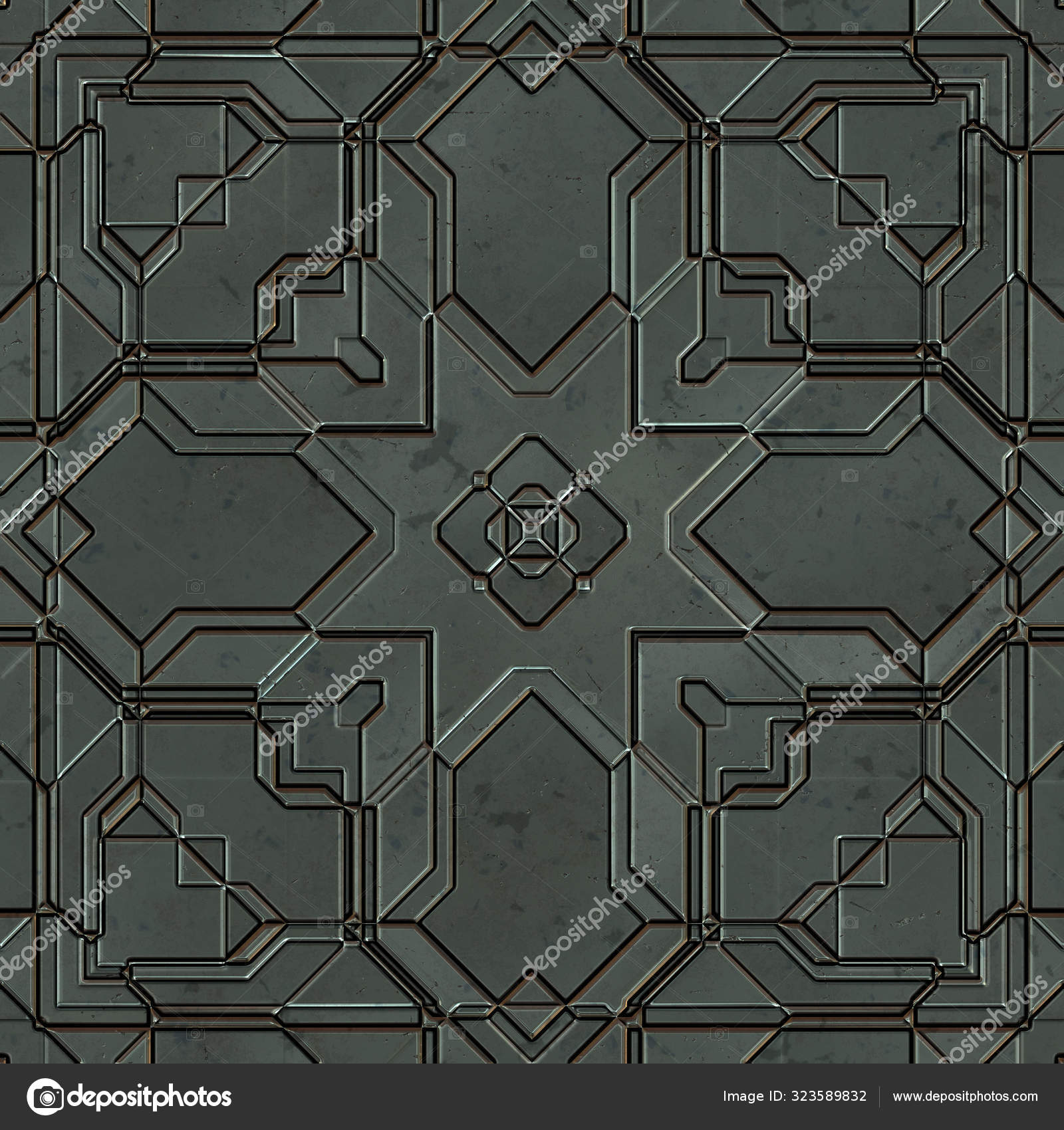 Futuristic Texture Seamless