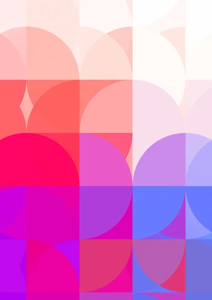 Layers of circular shapes creating a colorful and vibrant design ...