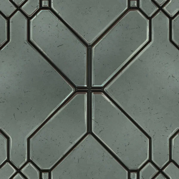Seamless Scifi Panels Futuristic Texture Spaceship Hull Geometric ...