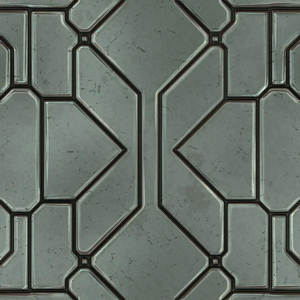 Seamless Scifi Panels Futuristic Texture Spaceship Hull Geometric ...