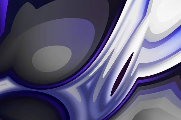 Abstract background with fluid colorful gradient. 2D illustration of ...