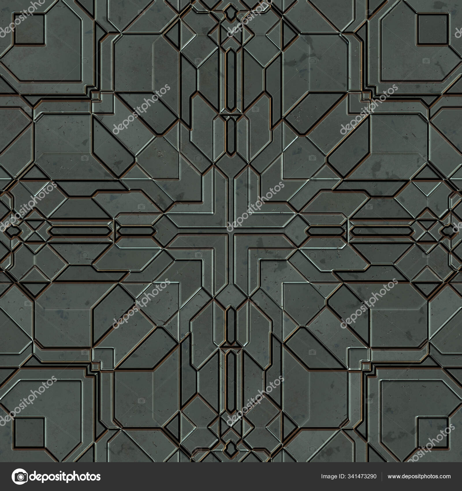 Futuristic Texture Seamless