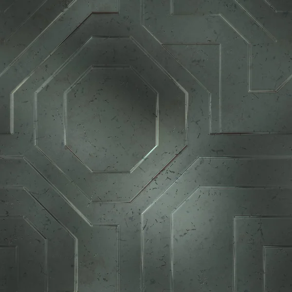 Seamless Scifi Panels Futuristic Texture Spaceship Hull Geometric ...