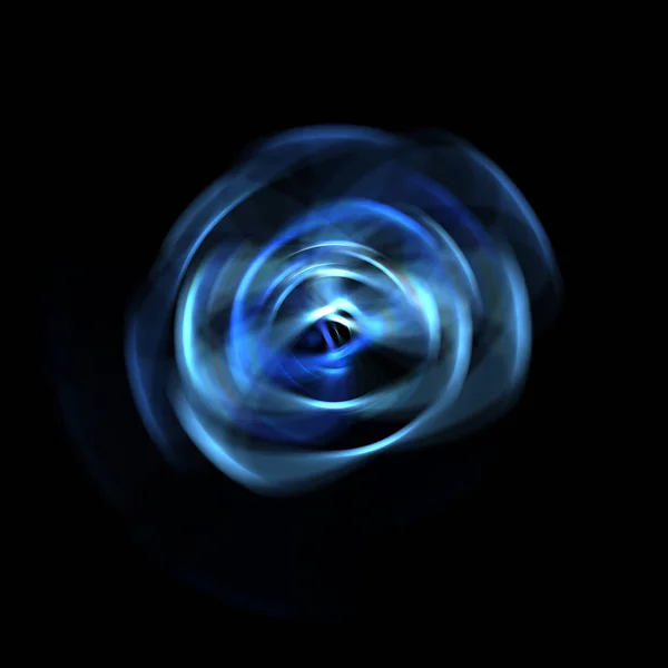 Spinning rays of light isolated on black background. Graphic 2D ...