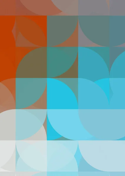 Layers of circular shapes creating a colorful and vibrant design ...