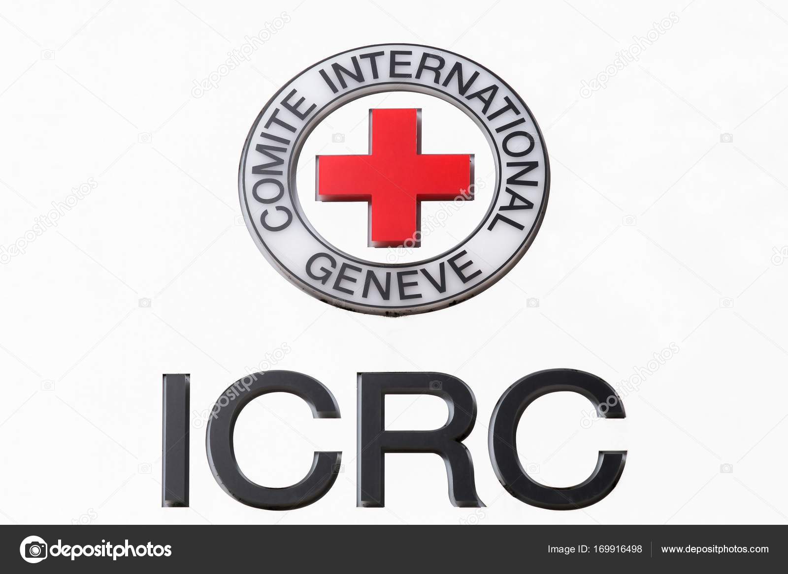 ICRC logo on a panel – Stock Editorial Photo © ricochet69 #169916498