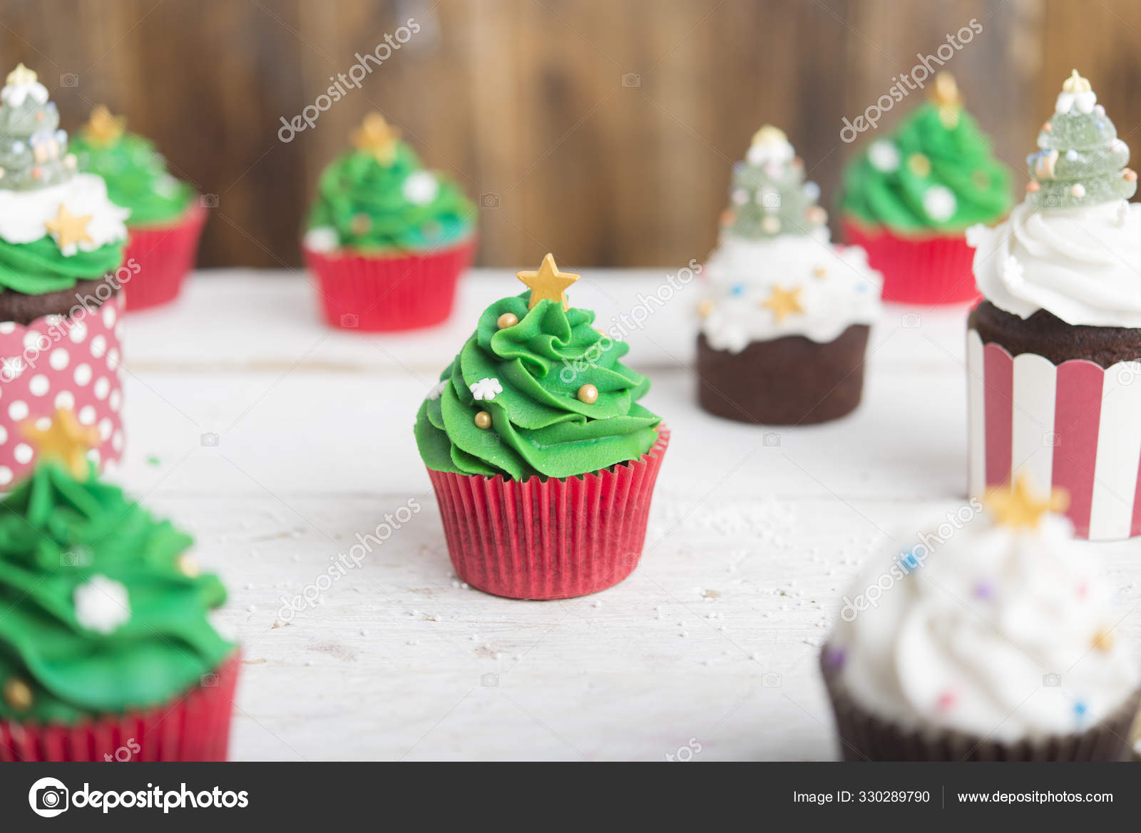 Real Cupcakes Background