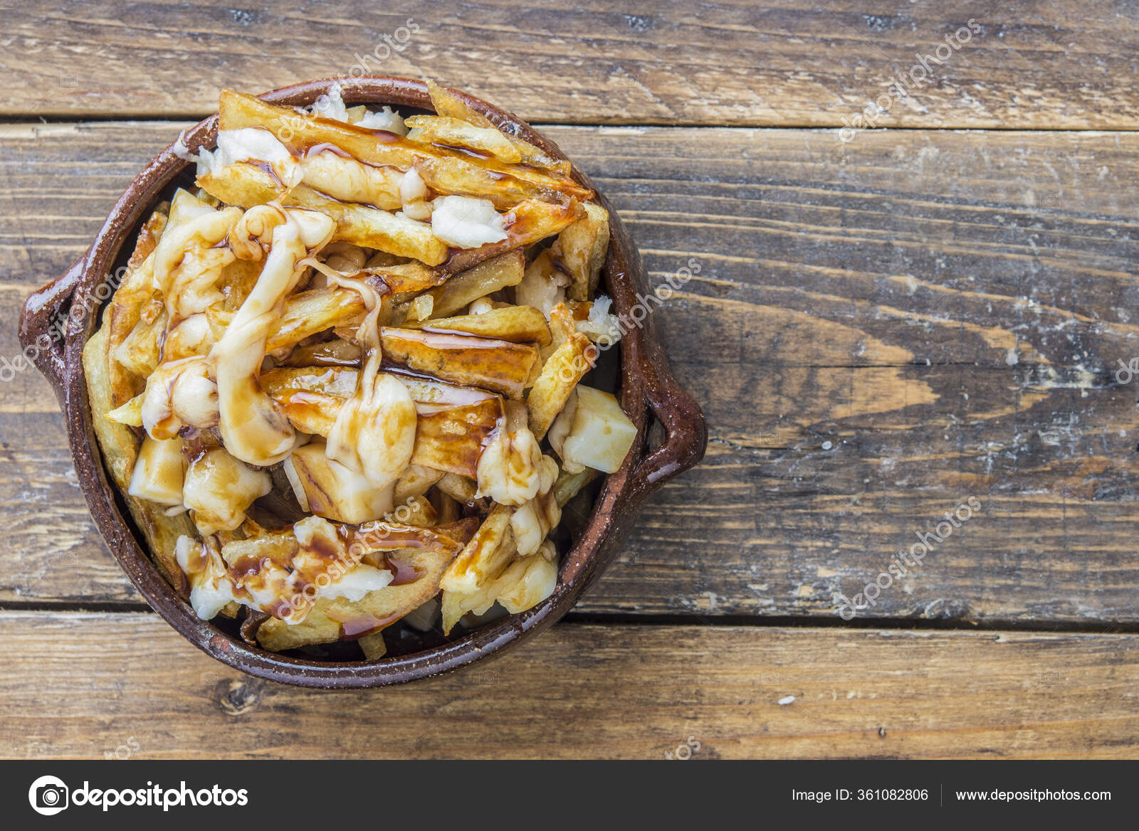 Poutine Comida Típica Callejera Canadá: fotografía de stock © Dalaifood ...