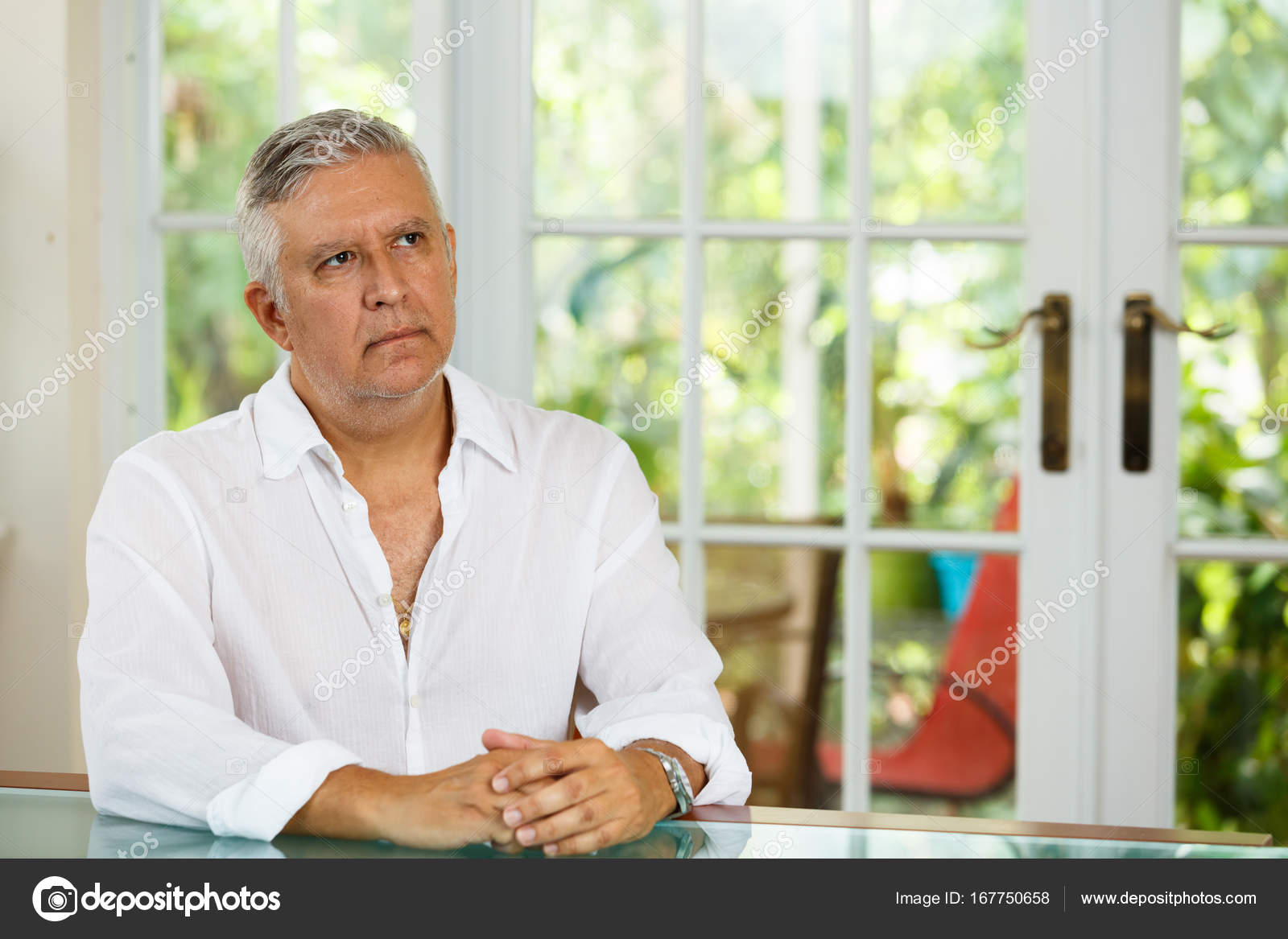 Hombre guapo en casa: fotografía de stock © fotoluminate #167750658 ...