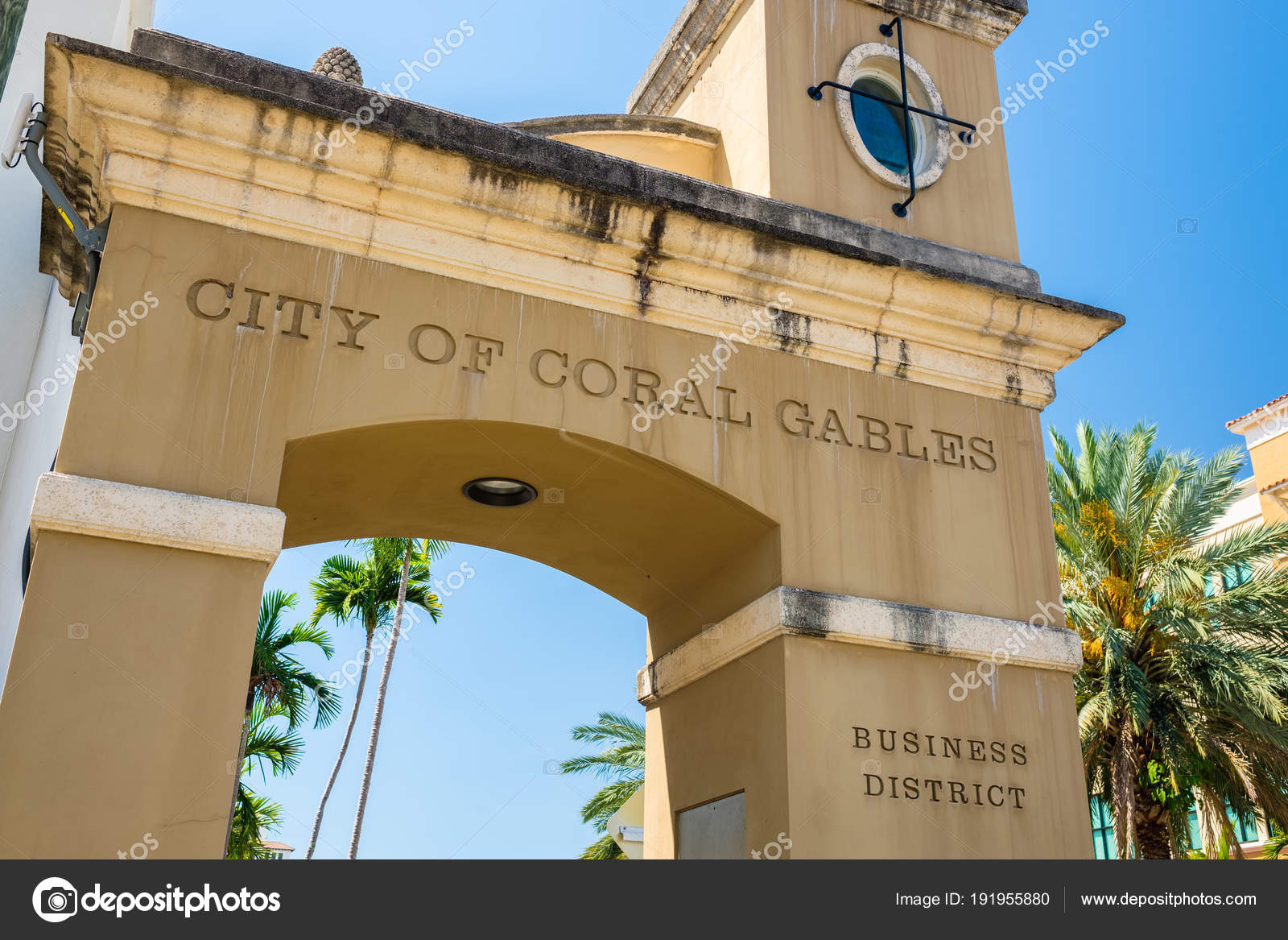 Coral Gables Cityscape – Stock Editorial Photo © fotoluminate #191955880