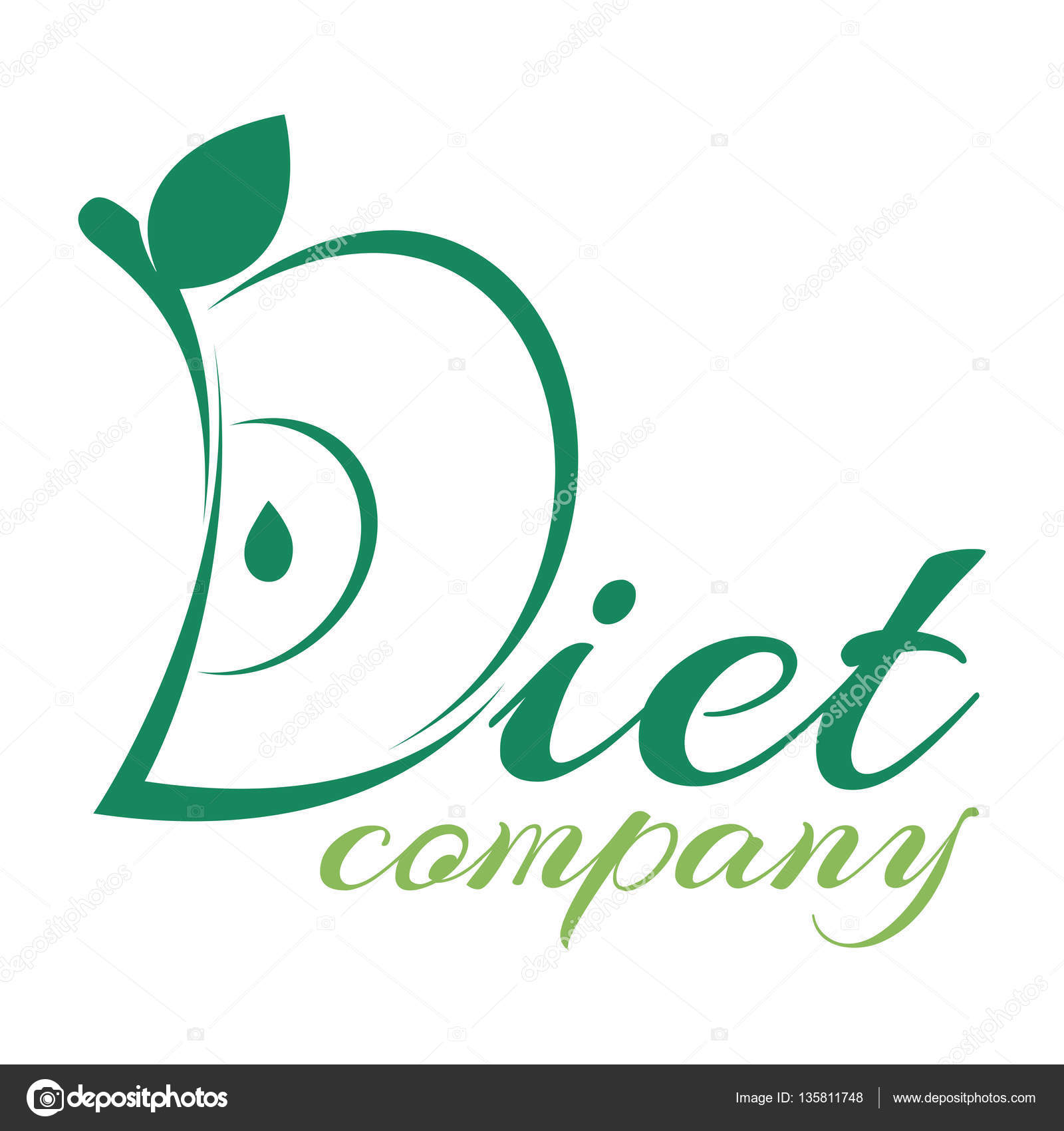 Diet Logo Vector