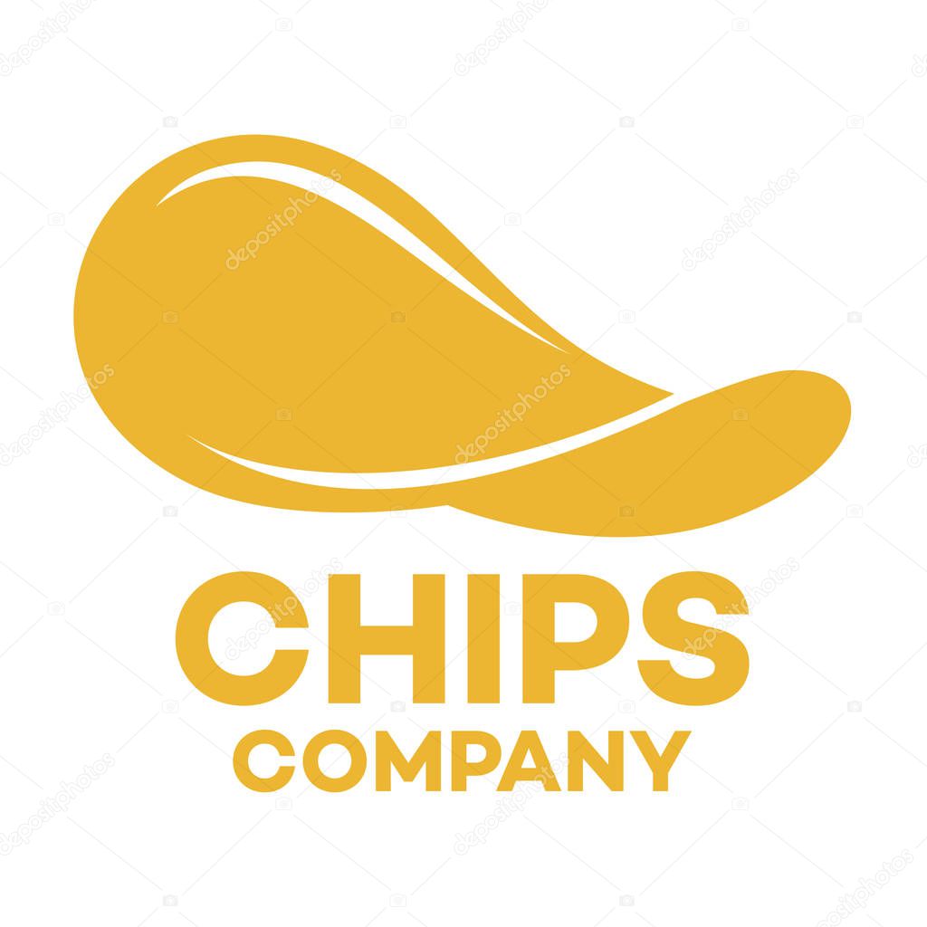 Chips logo.Vector illustration — Stock Vector © Valentin1982 #135811738
