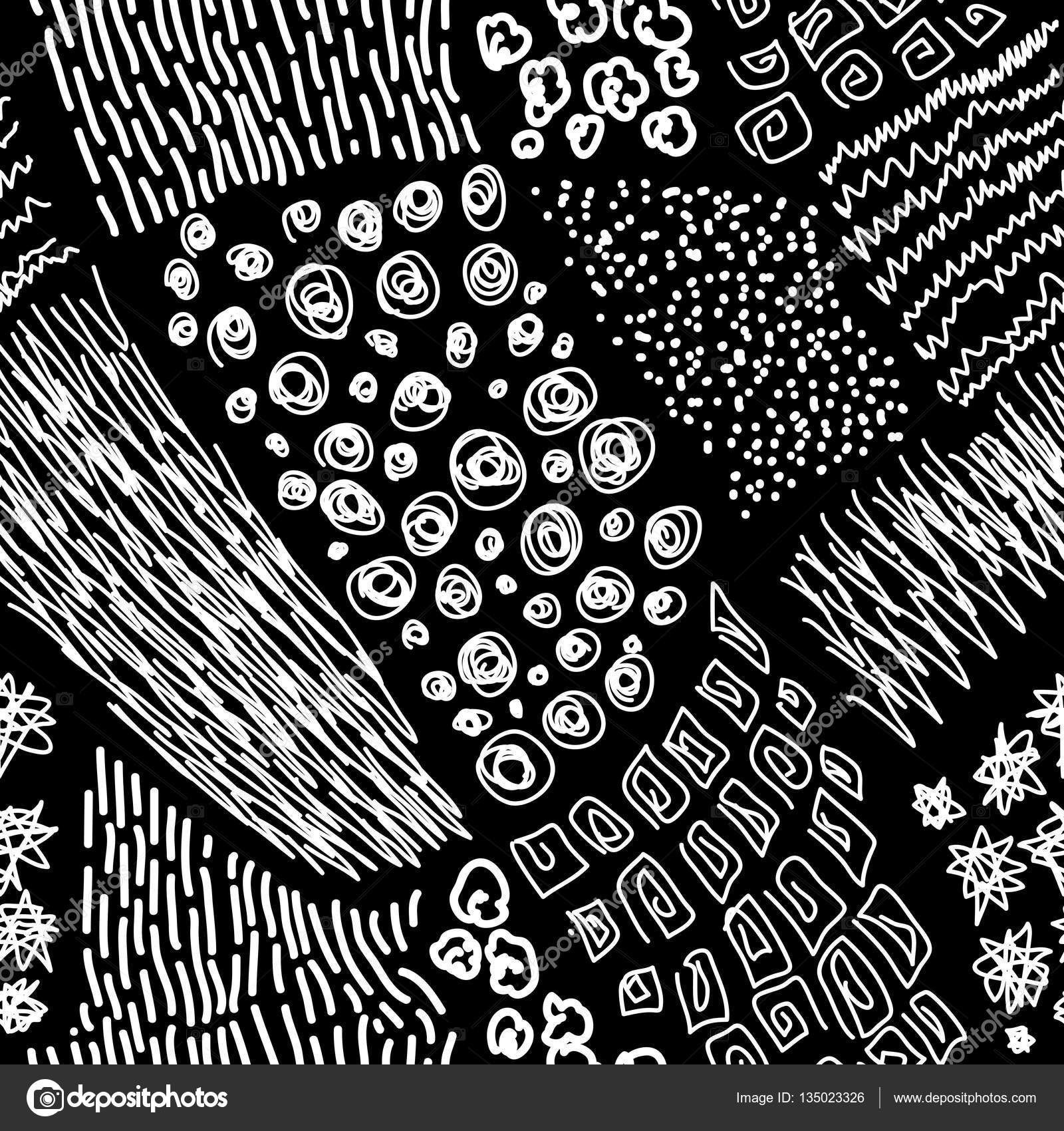 Seamless background of Doodle Stock Vector by ©murr-ma 135023326