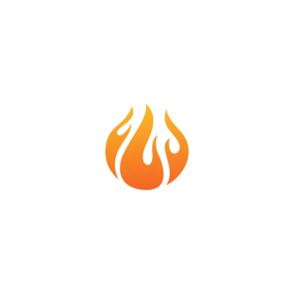 Orange fire logo Stock Vector by ©murr-ma 144164259