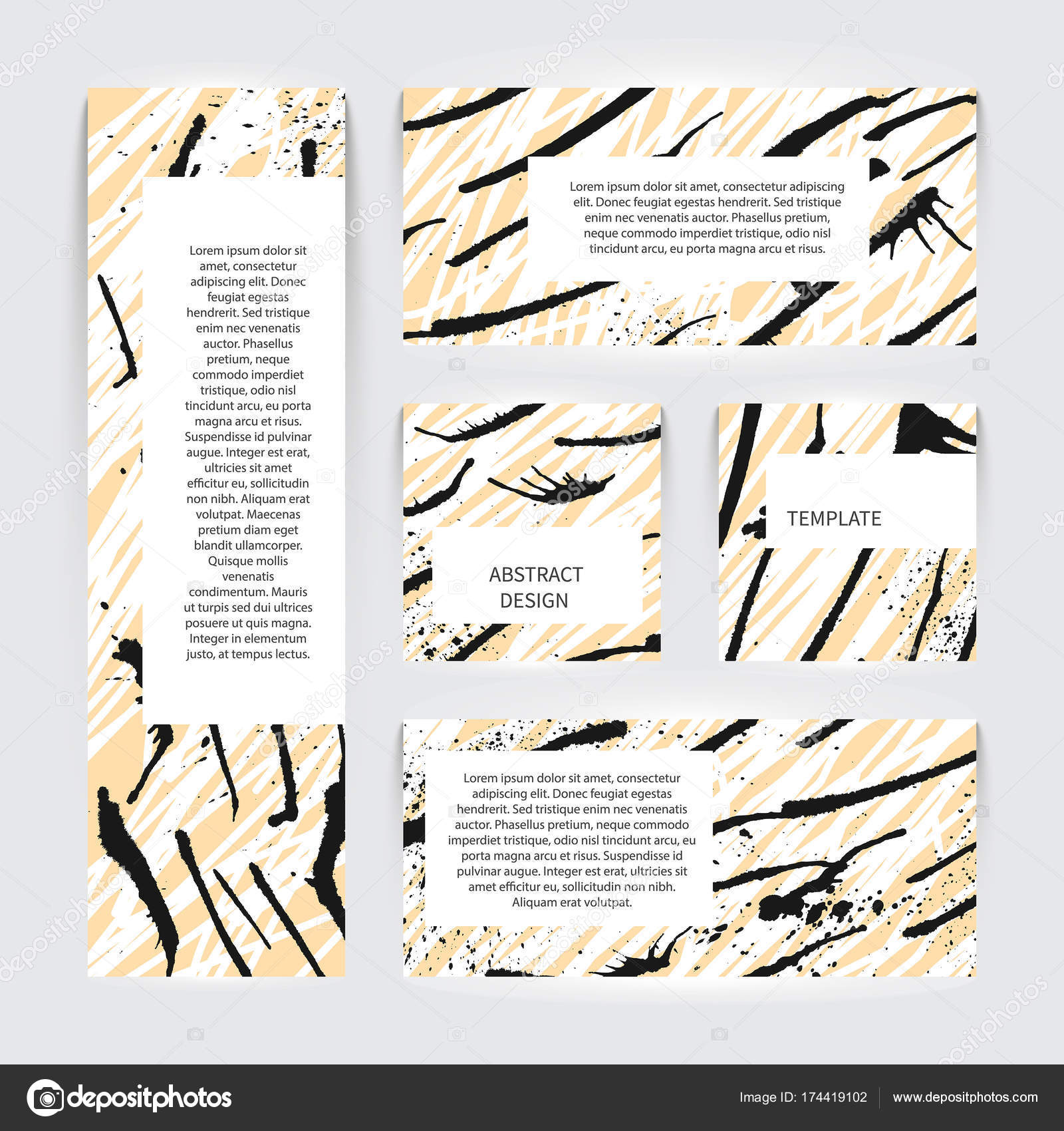 Narrow horizontal banners Stock Vector Image by ©murr-ma #174419102