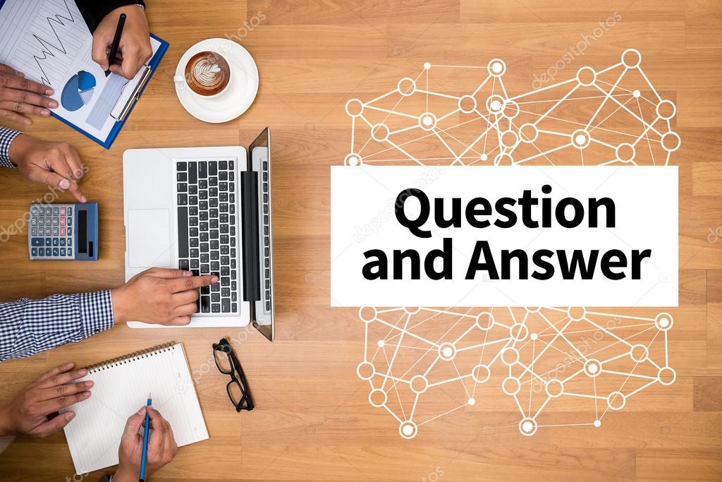 Q&A - Question and Answer — Stock Photo © duiwoy #126339114