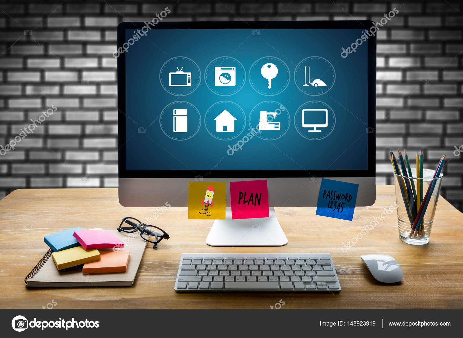 "Using innovative technologies Computer System Innovation Digita Stock ...