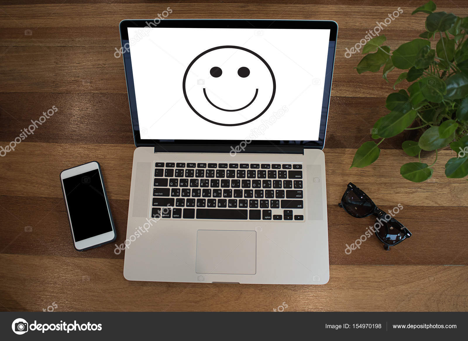 Happy and greeting concept smiley face emoticon Stock Photo by ©duiwoy ...
