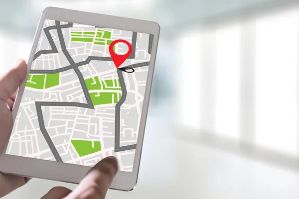 Gps Map Route Destination Network Connection Location Street Map Gps ...