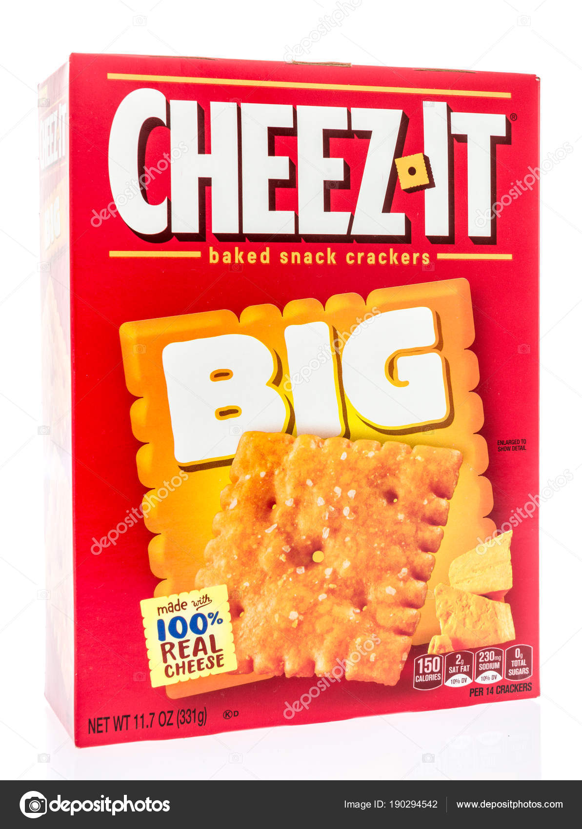Cheez It Box Size