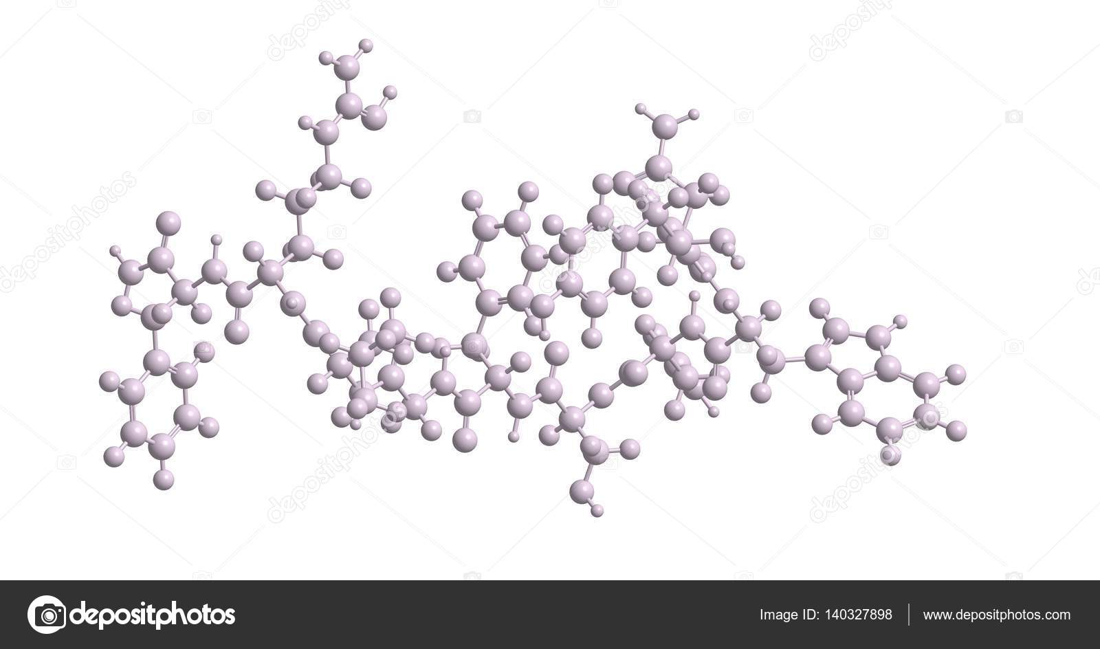 Molecular structure of protein Kisspeptin Stock Photo by ©Raimund14 ...