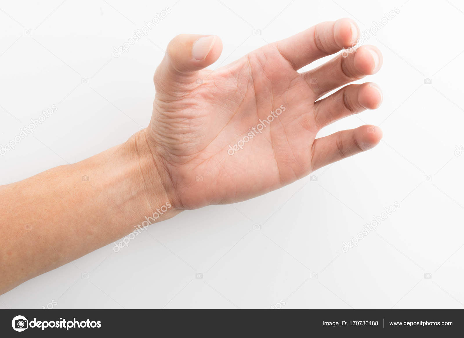 Hand Holding Something