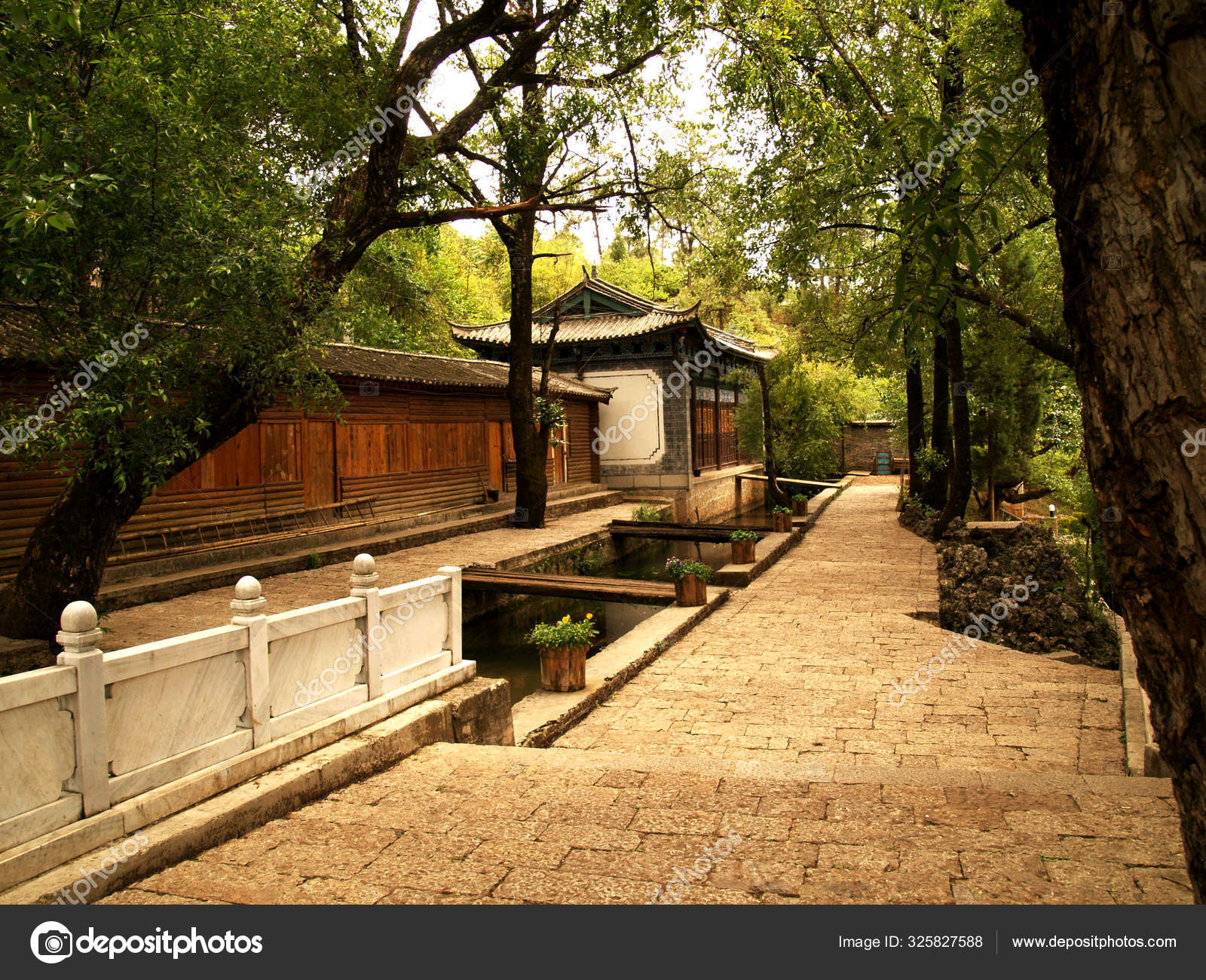 Old House Brick Walkway China ⬇ Stock Photo, Image by © Thanakon_s ...