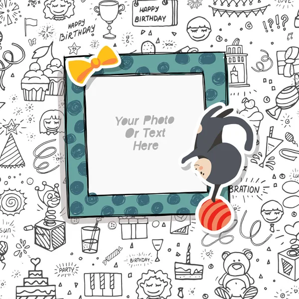 Cartoon template frame Stock Vector Image by ©Liubou #199468832