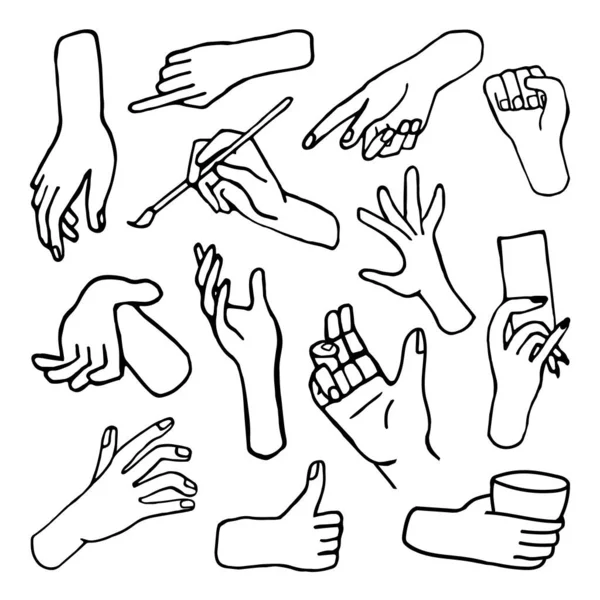 Hand Drawing Clip Art