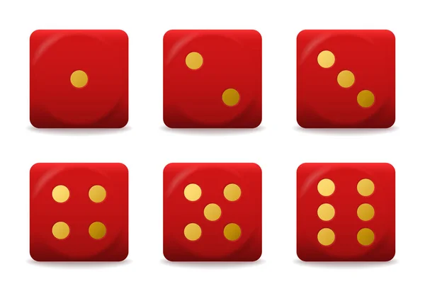 100,000 Red dice Vector Images | Depositphotos